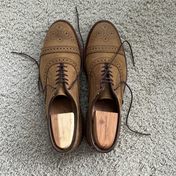 Allen Edmonds | Shoes | Allen Edmonds 8d Suede Nubuck Bourbon Strandmok ...
